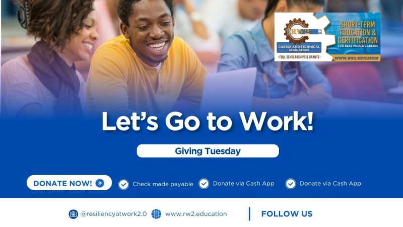 Celebrate Giving Tuesday by Supporting Nonprofits Like RW2 – Resiliency ...